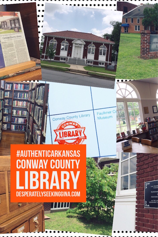 #AuthenticArkansas | Conway County Library - Desperately Seeking Gina
