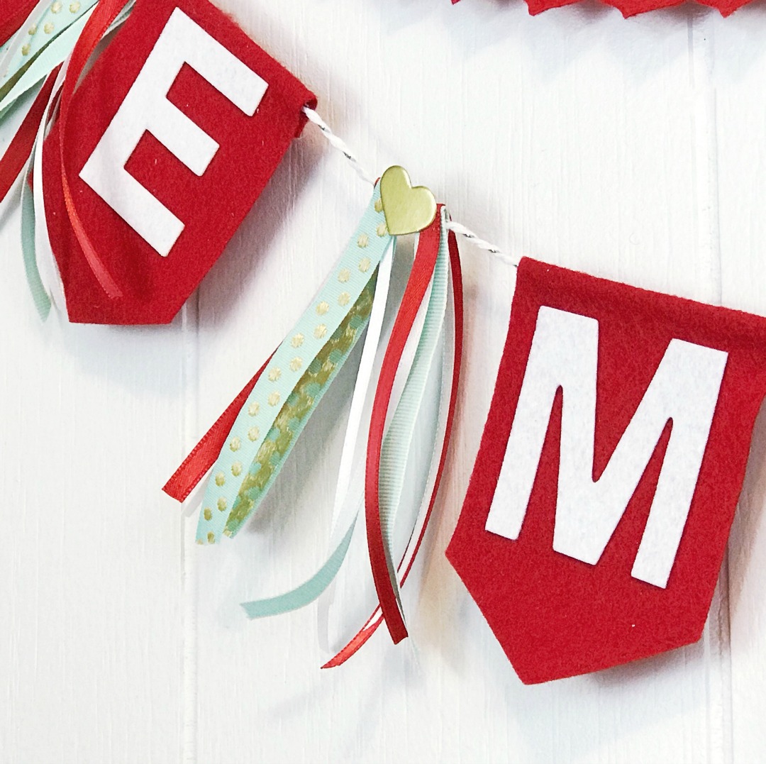 Be Mine Valentine Banner - Desperately Seeking Gina